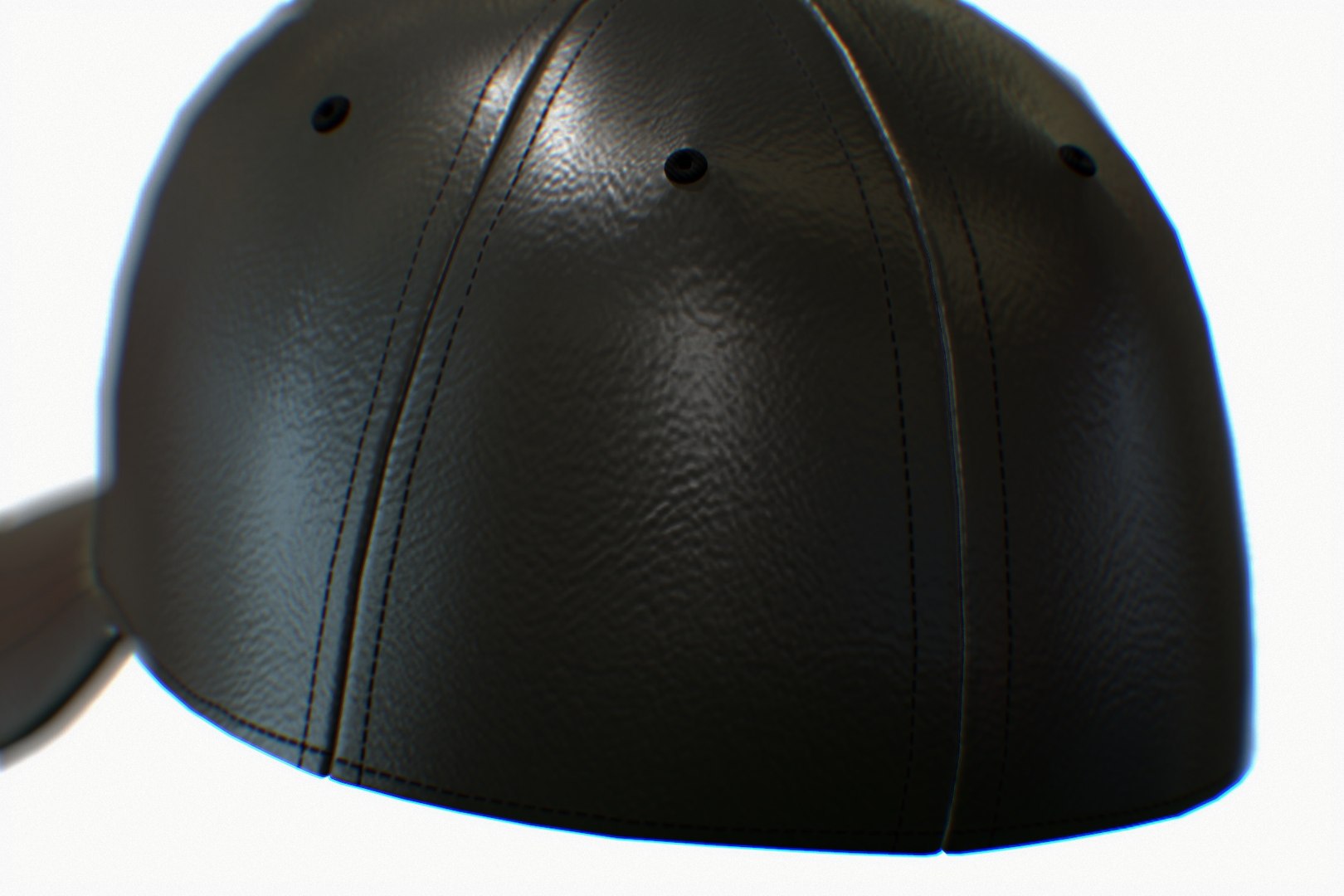 Cap Fitted 3D Model - TurboSquid 1337446