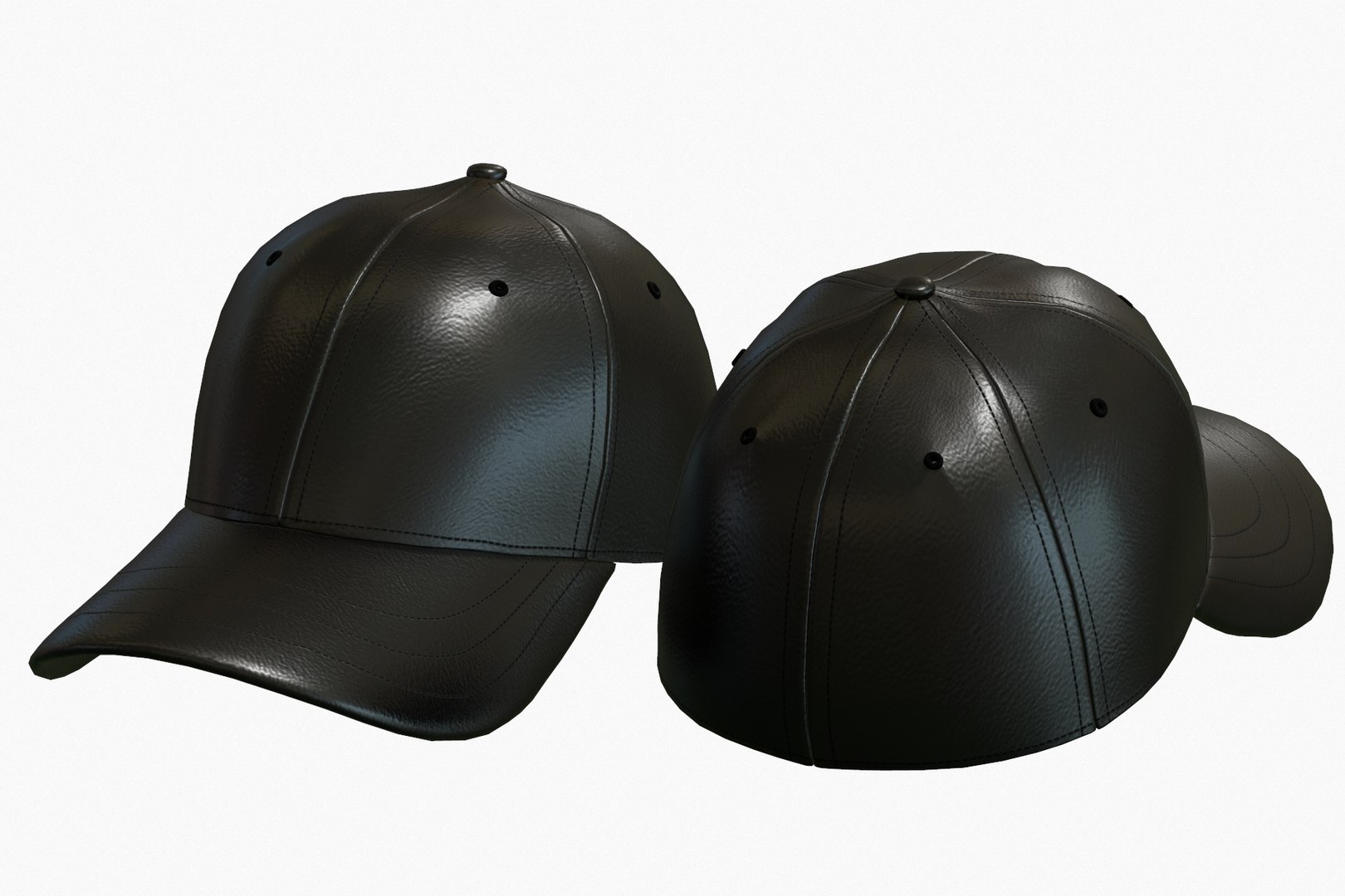 Cap Fitted 3D Model - TurboSquid 1337446