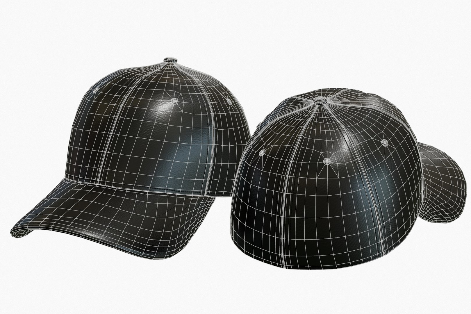 Cap Fitted 3D Model - TurboSquid 1337446