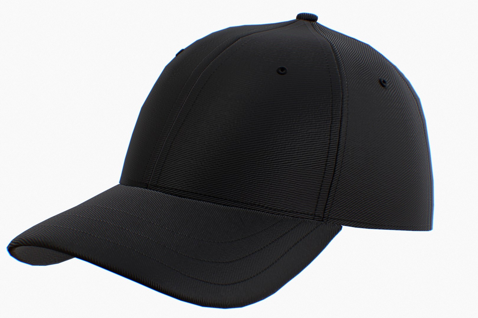 Cap Fitted 3D Model - TurboSquid 1337446