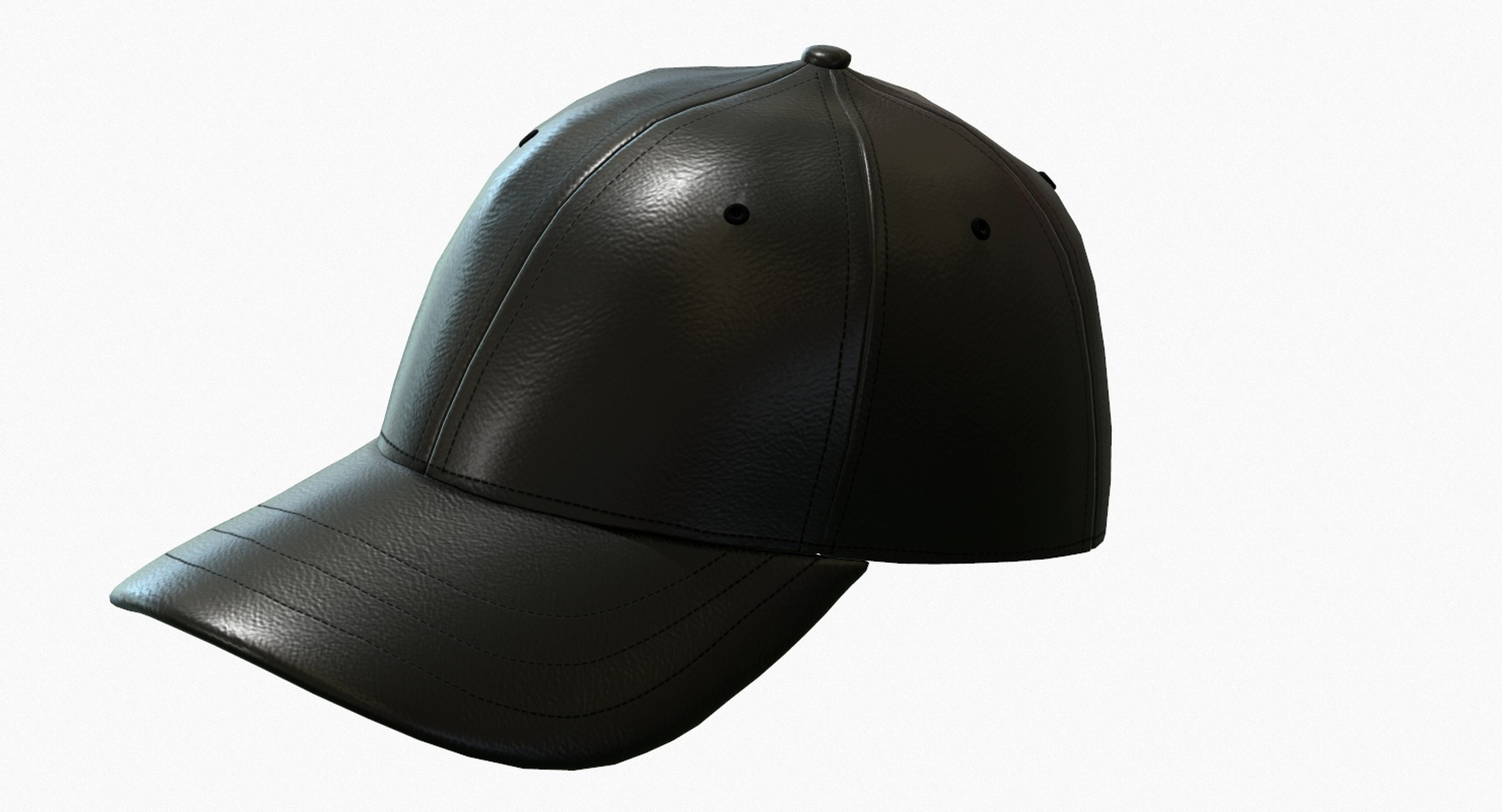 Cap Fitted 3D Model - TurboSquid 1337446