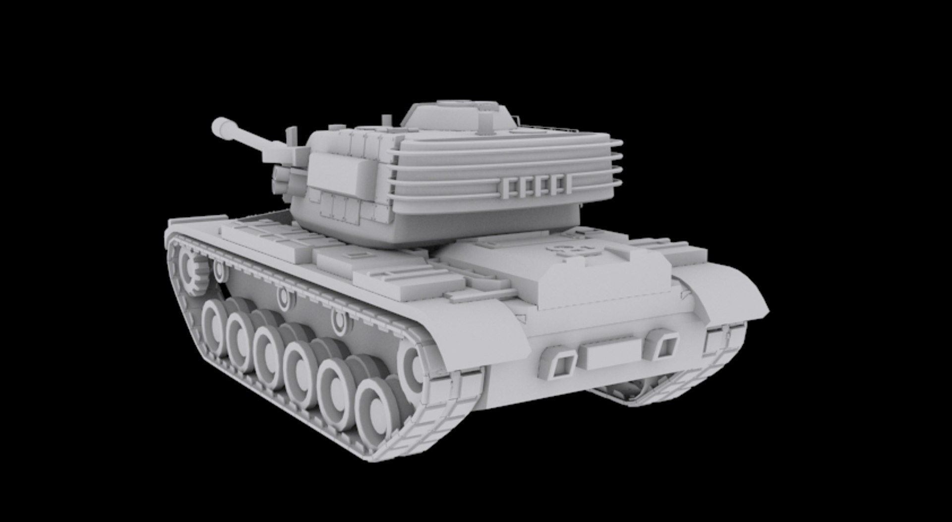 3d Tank Model