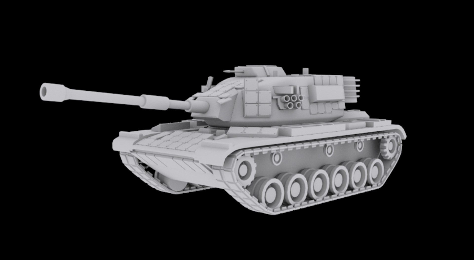 3d Tank Model