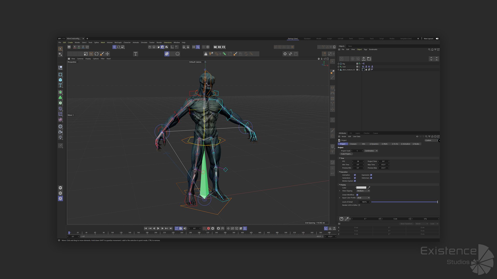 Alien Creature 02 - Low Poly Stylized Monsters - Animation Fantasy UFO ...