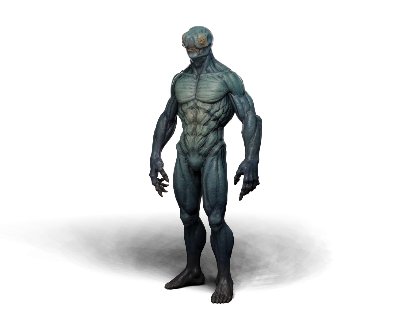 Alien Creature 02 - Low Poly Stylized Monsters - Animation Fantasy UFO ...