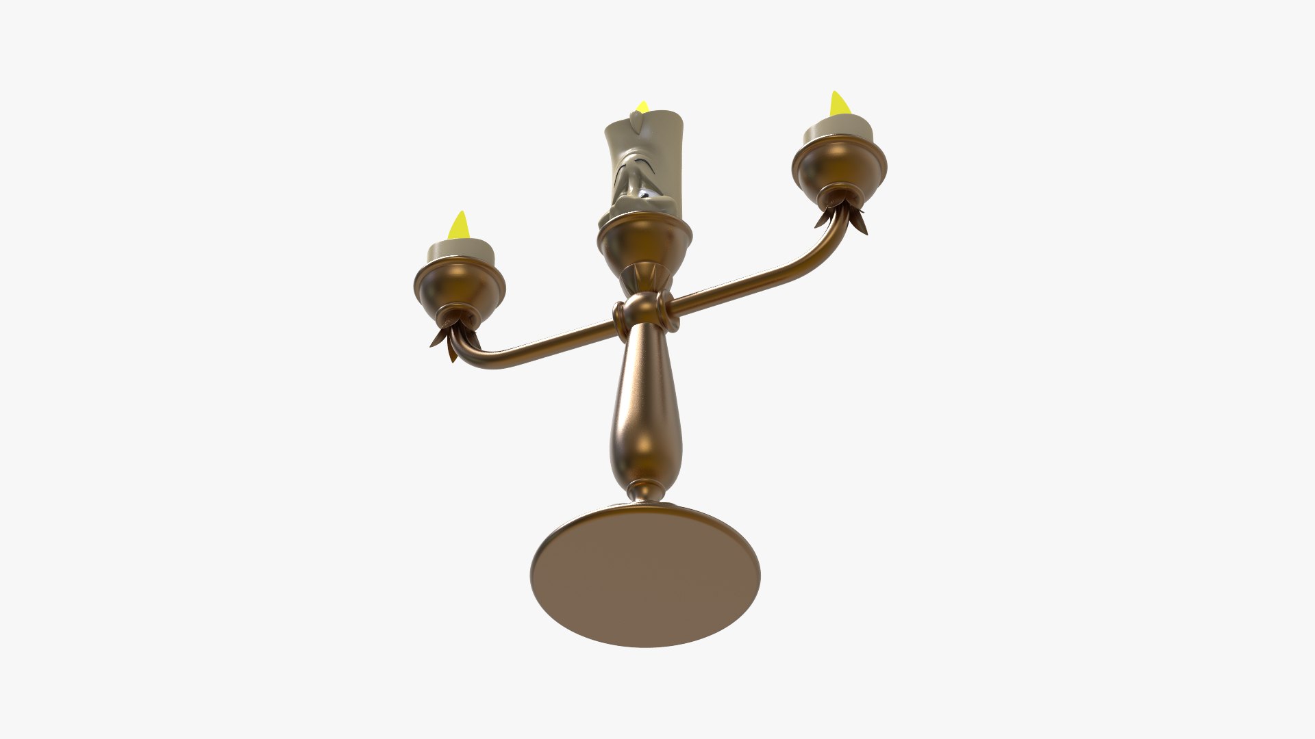 3D Lumiere Candlestick Light-UP Model - TurboSquid 2389769