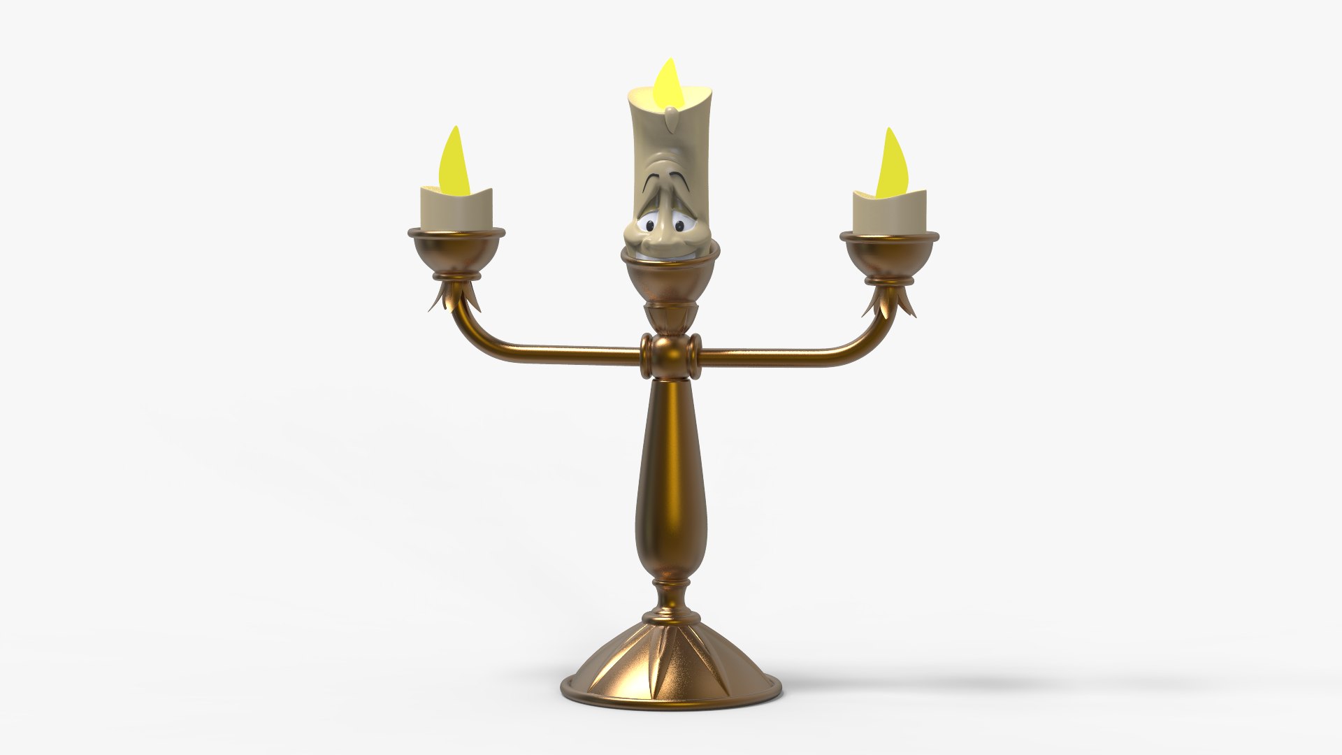 3D Lumiere Candlestick Light-UP Model - TurboSquid 2389769