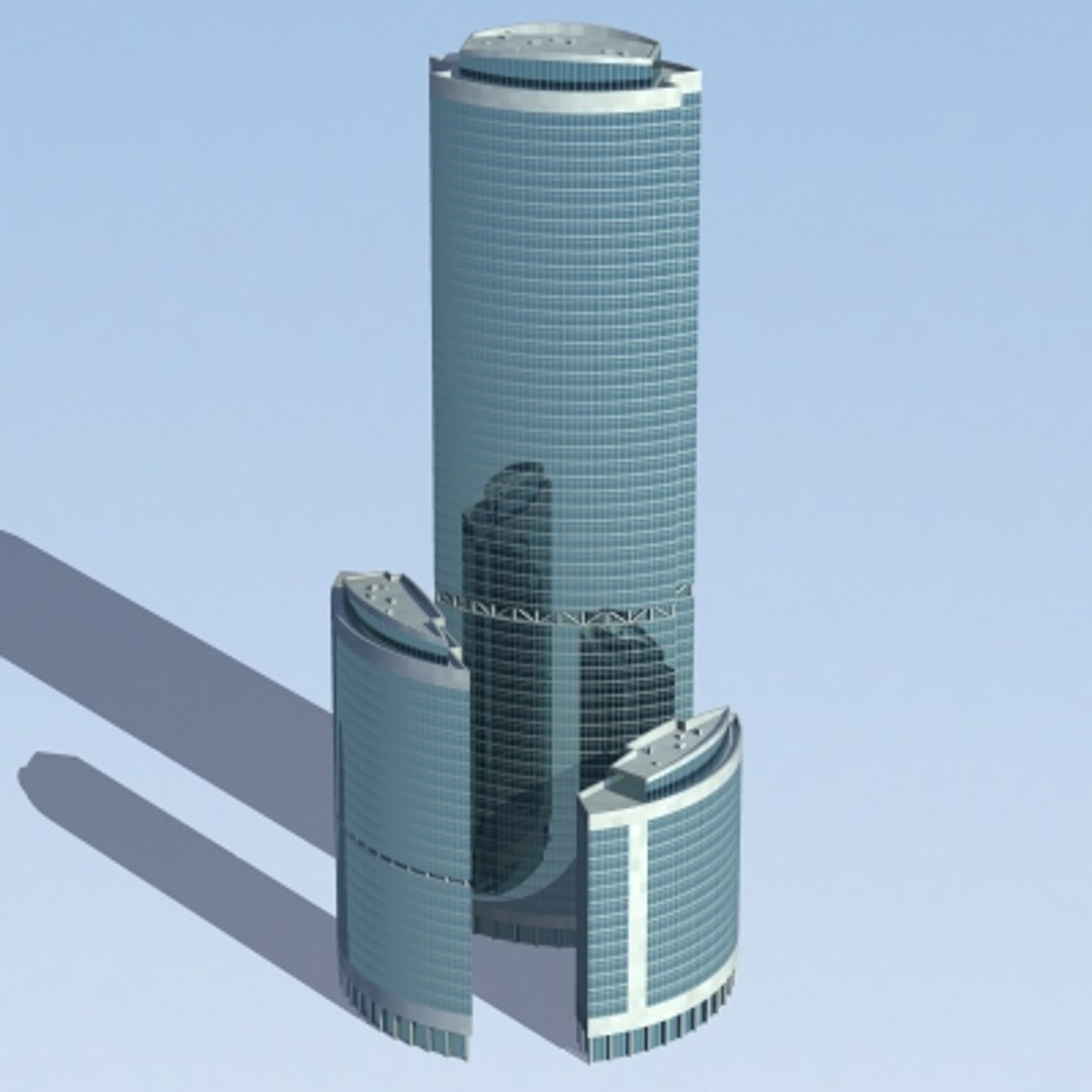 3d skyscrapers model