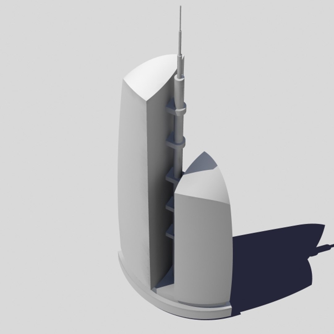 3d skyscrapers model