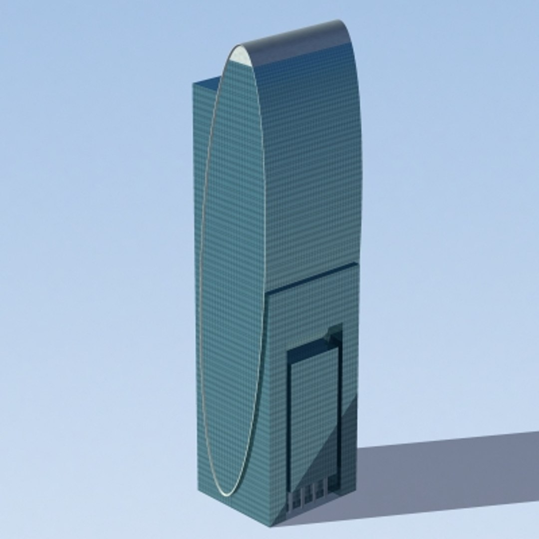 3d skyscrapers model