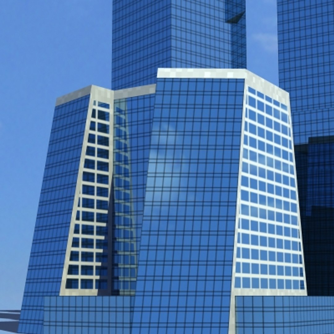 3d skyscrapers model