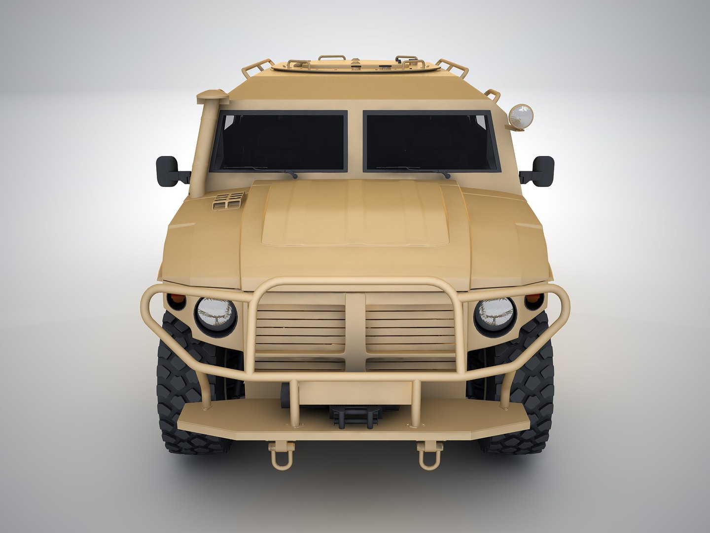 3D Model Russian Vehicle Gaz 2330 - TurboSquid 1377149