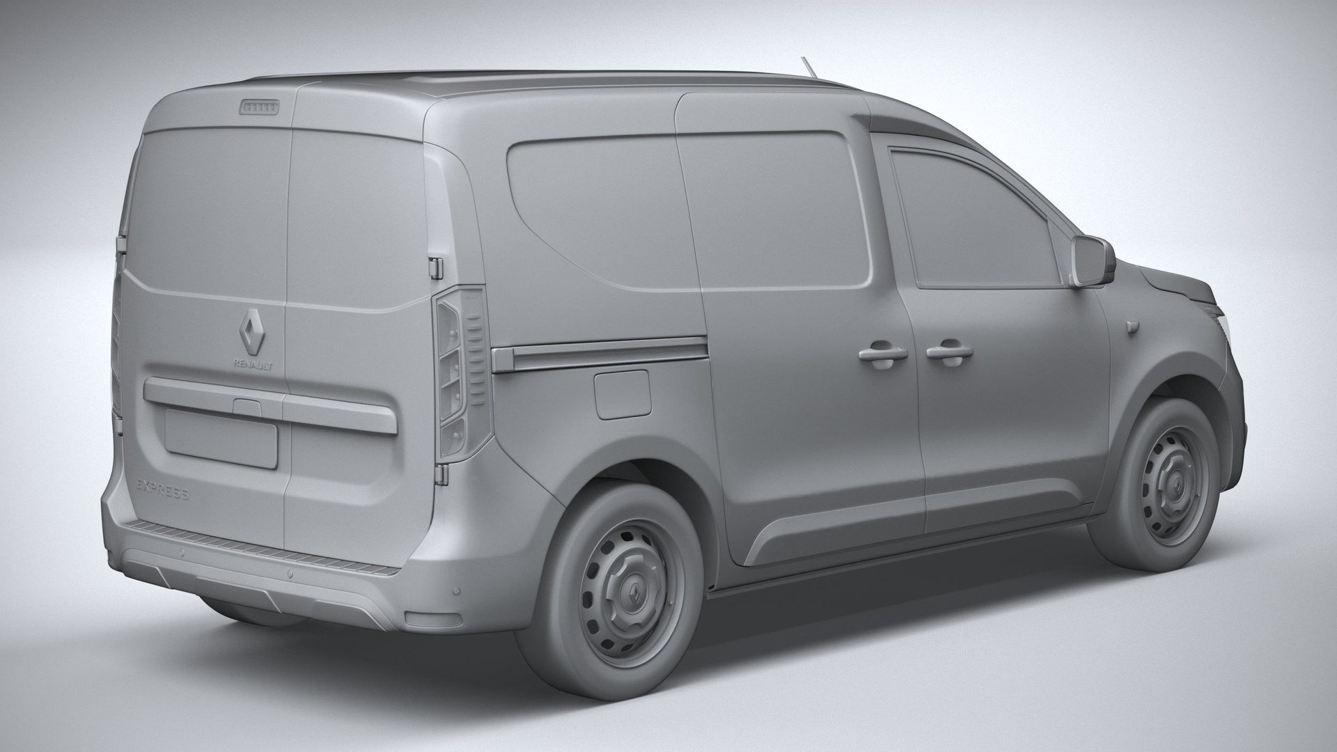 Renault express van 3D model - TurboSquid 1709309