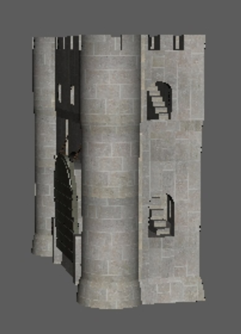 Tower Gate 3D Model - TurboSquid 1810174