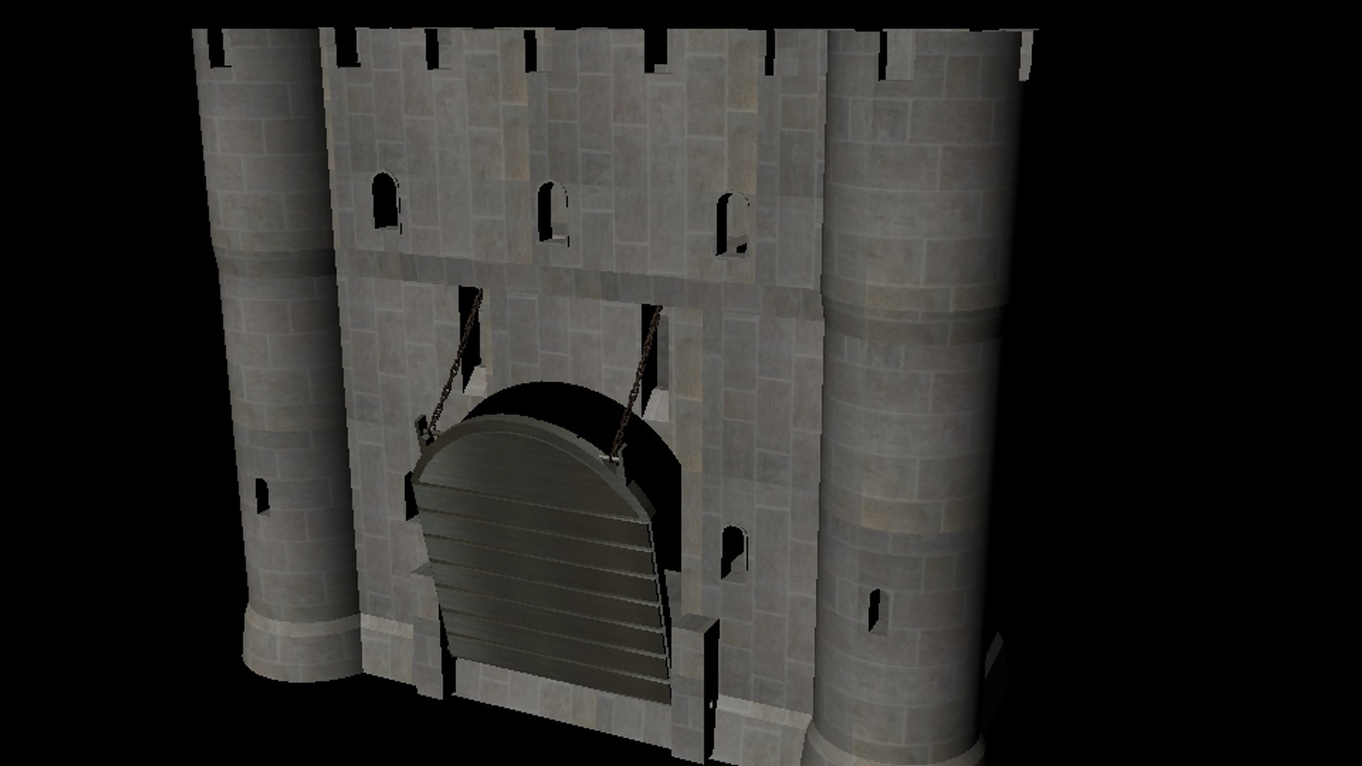 Tower Gate 3D Model - TurboSquid 1810174