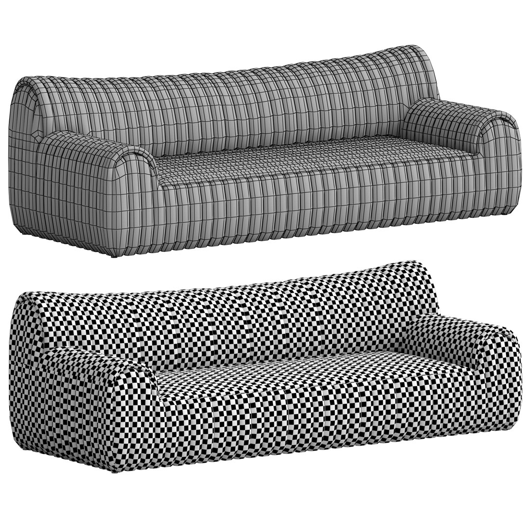 Coco Republic Aspen Sofa Model - TurboSquid 2165948