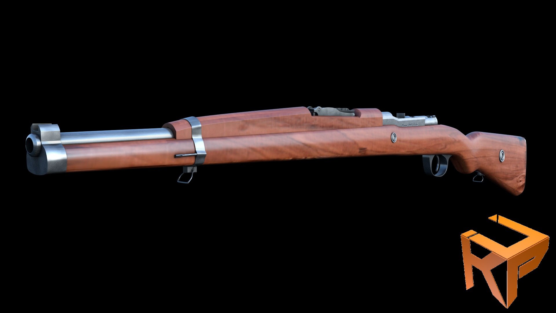 Mauser 1905 model - TurboSquid 1191195