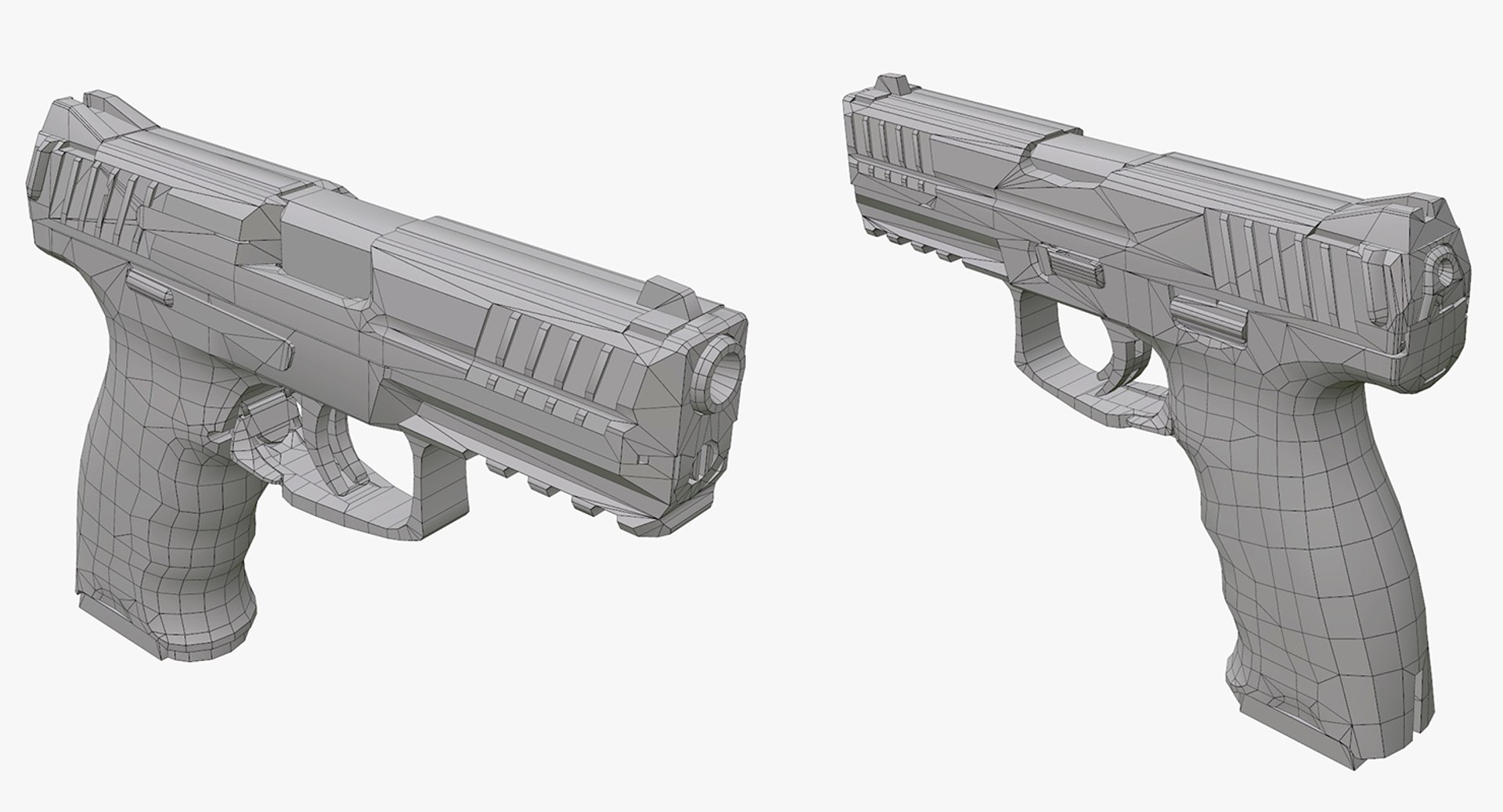 Heckler koch vp9 sfp9 3D model - TurboSquid 1154429