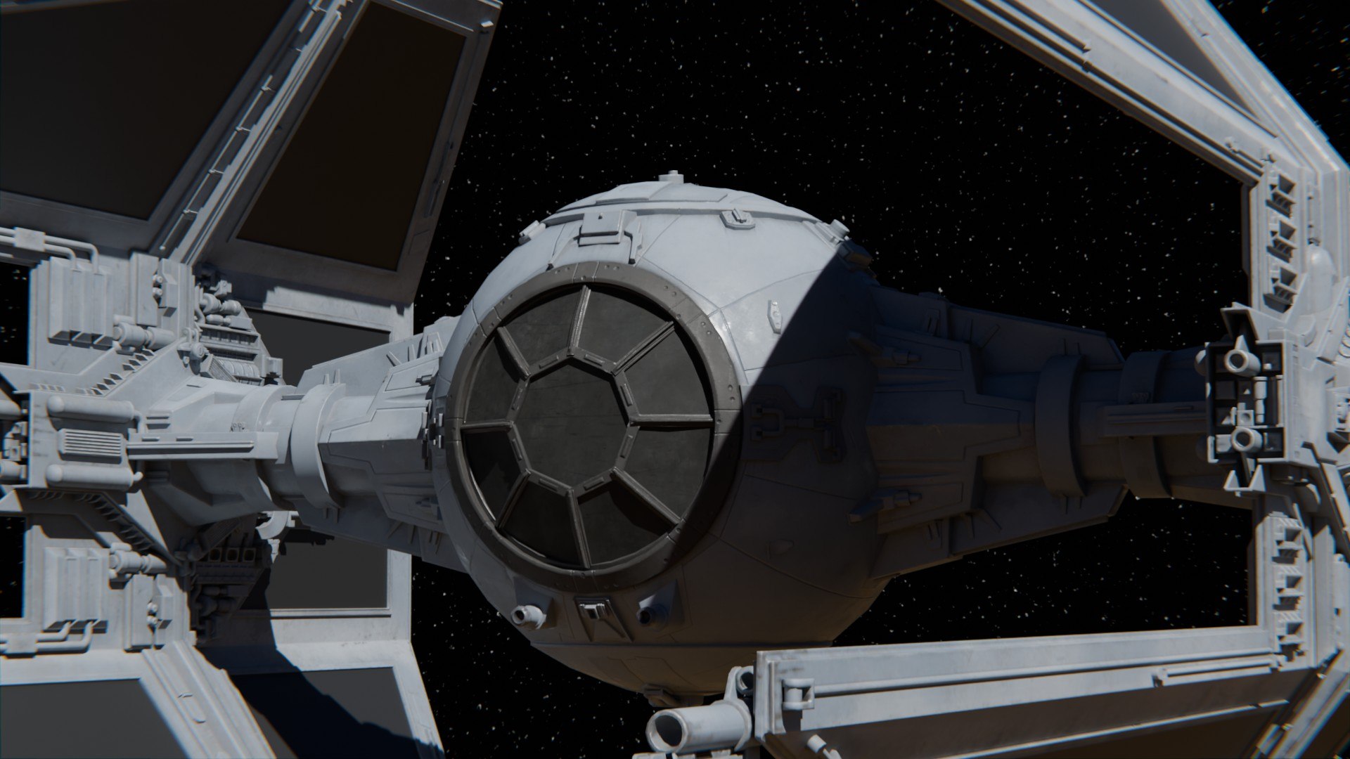 Star Wars TIE Interceptor Model - TurboSquid 2330344