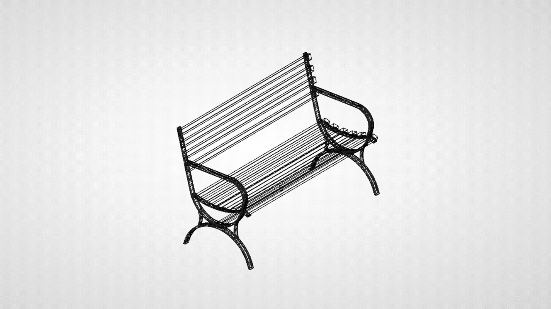 3D Bench1 - TurboSquid 2018861