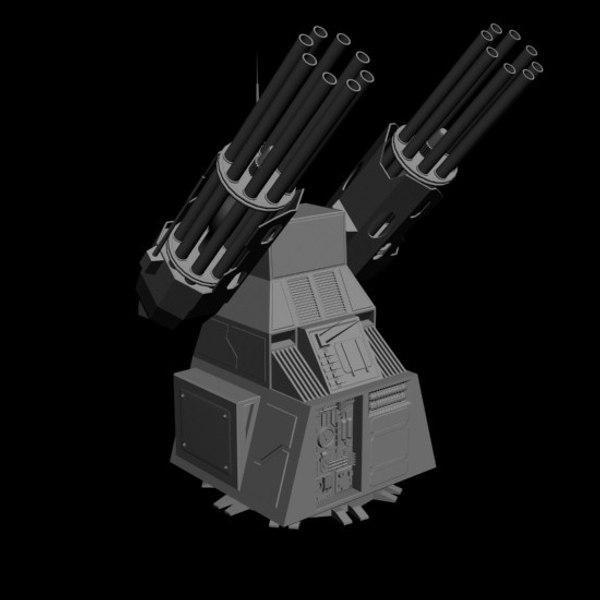 max dual heavy chain gun turret