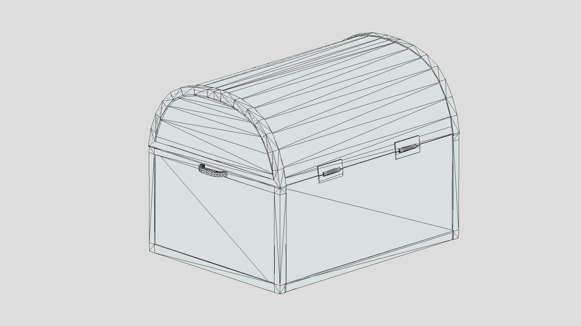 Treasure Chest Box 08 Low Poly PBR Realistic 3D - TurboSquid 1996037