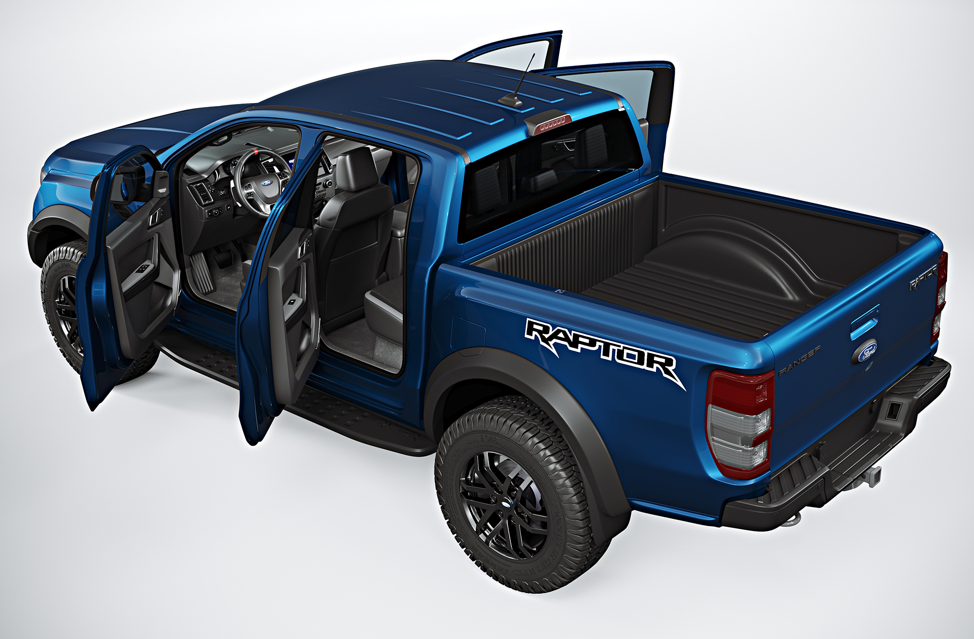 3D 2019 ranger raptor - TurboSquid 1278337