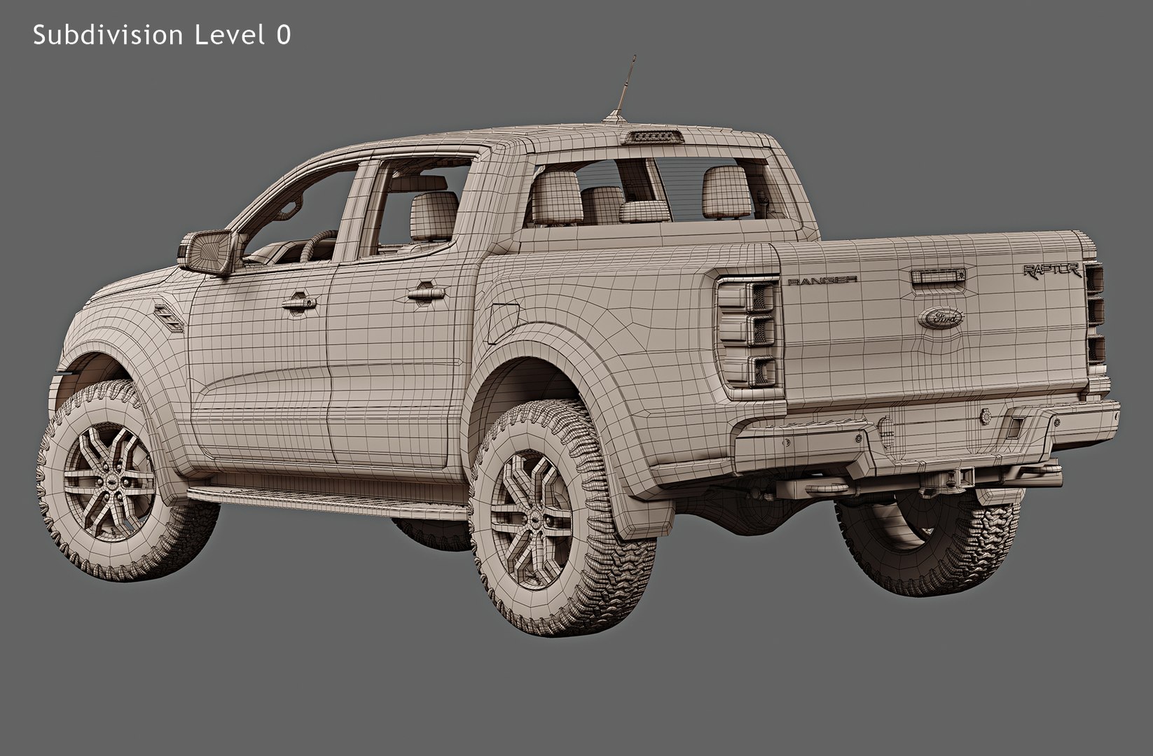 3D 2019 Ranger Raptor - TurboSquid 1278337