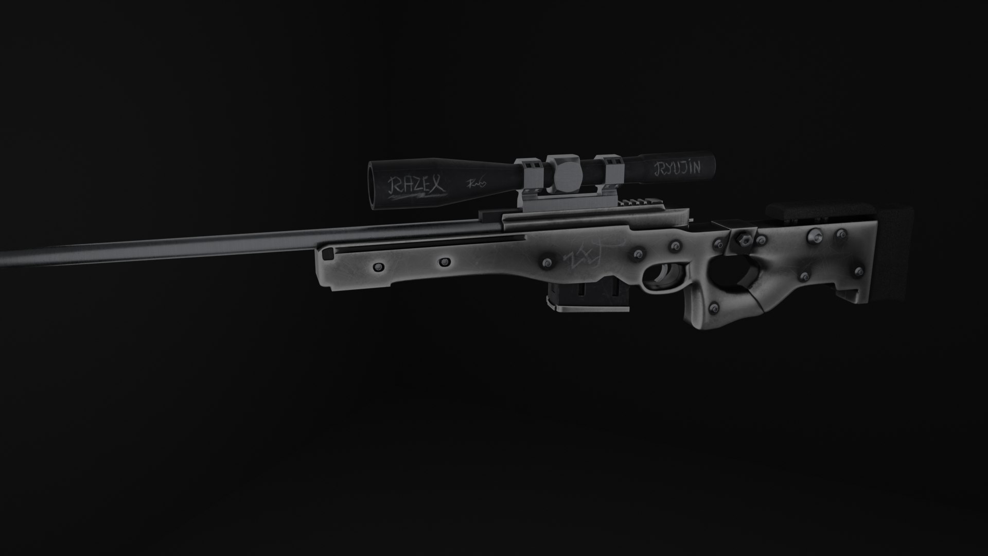 L115 AWM High Poly 3D Model - TurboSquid 1974827