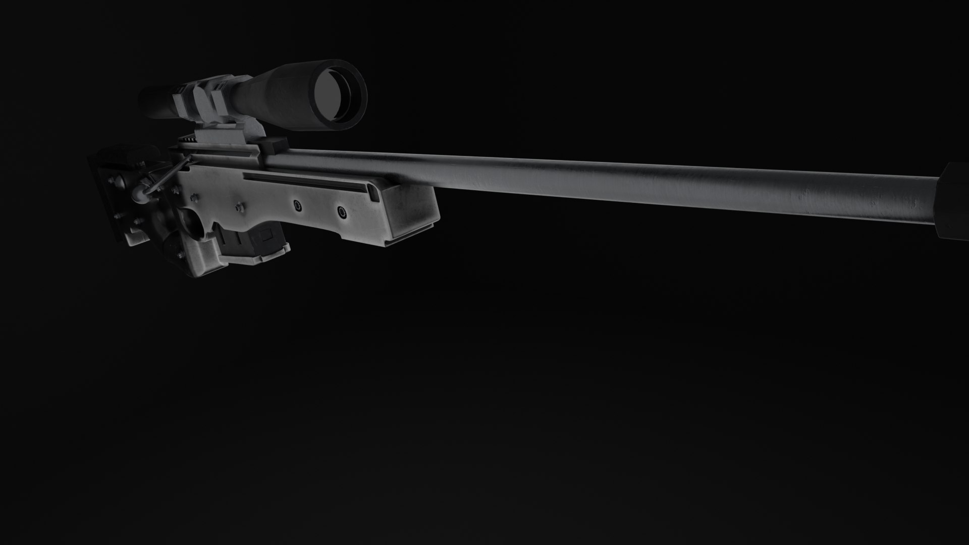 L115 AWM High Poly 3D Model - TurboSquid 1974827