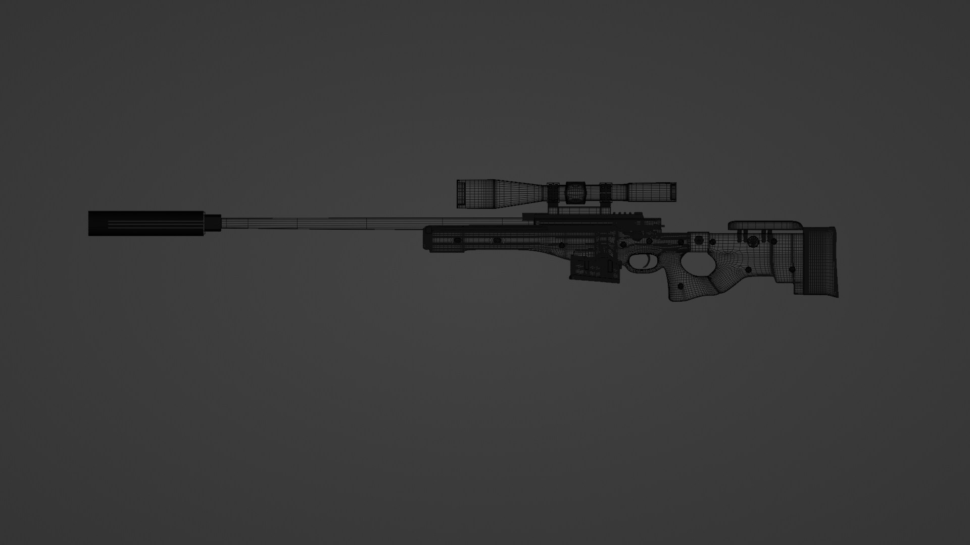 L115 AWM High Poly 3D Model - TurboSquid 1974827