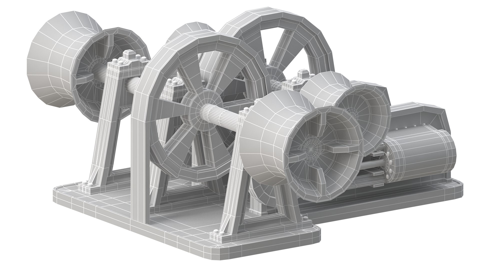 Titanic Steam Winches And Hatch 3D Model - TurboSquid 2014200