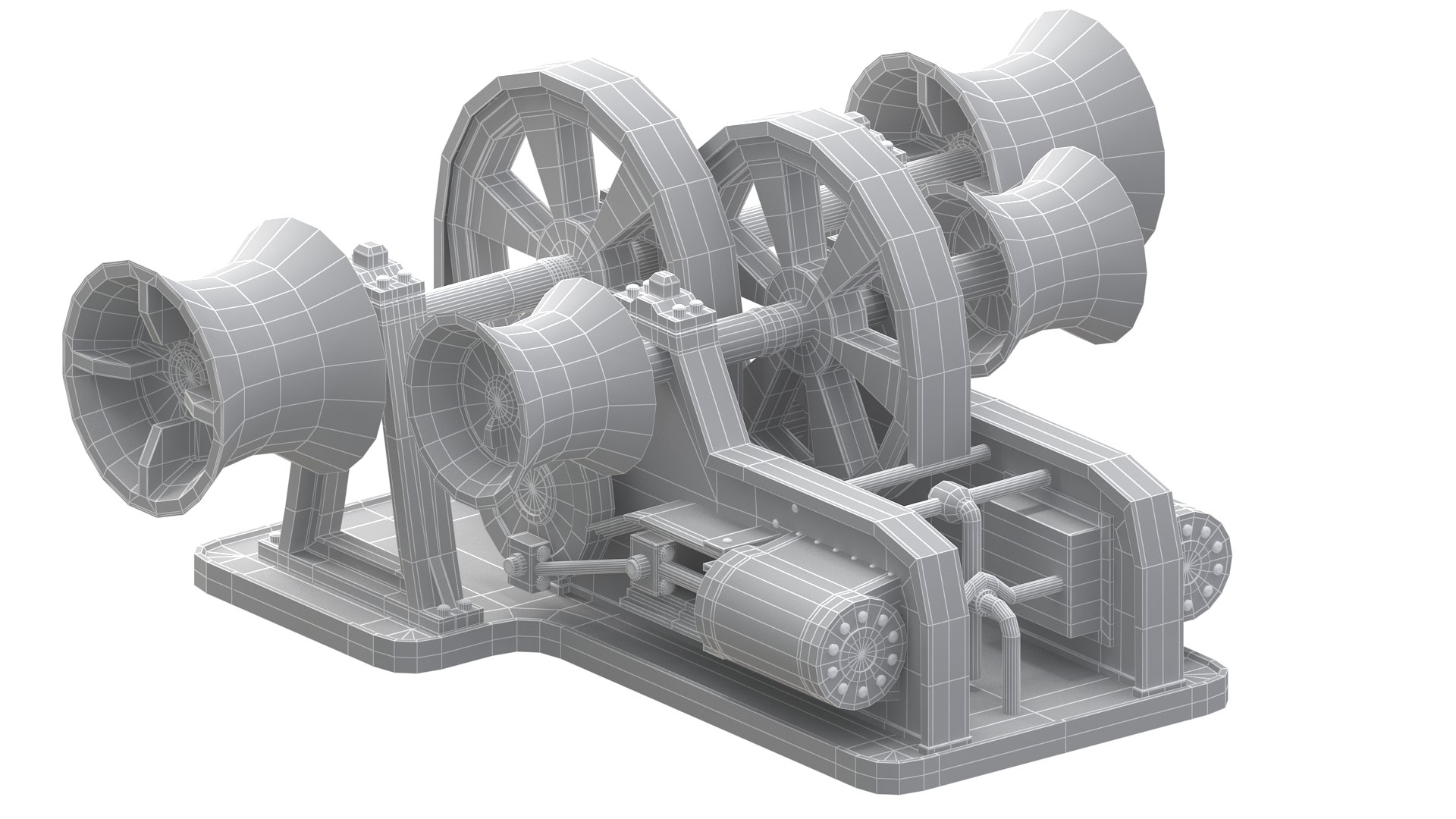 Titanic Steam Winches And Hatch 3D Model - TurboSquid 2014200