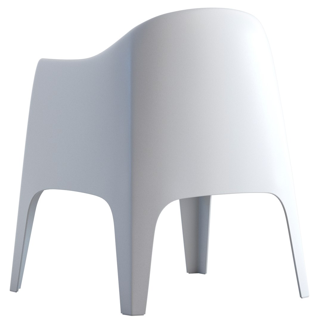 Vondom Solid Armchair Model - TurboSquid 2352175