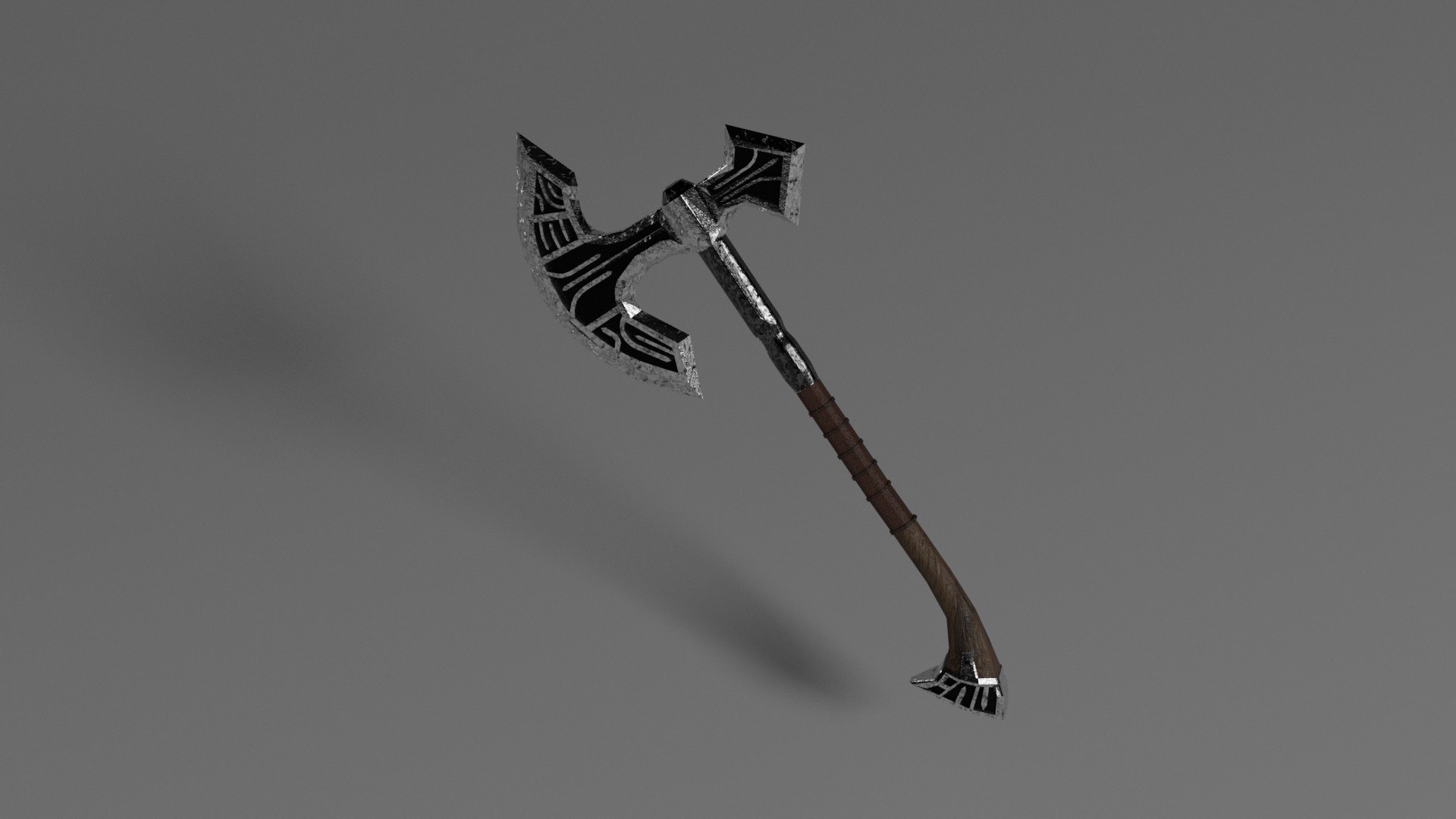 3D Model Low Poly Axe - TurboSquid 1989196