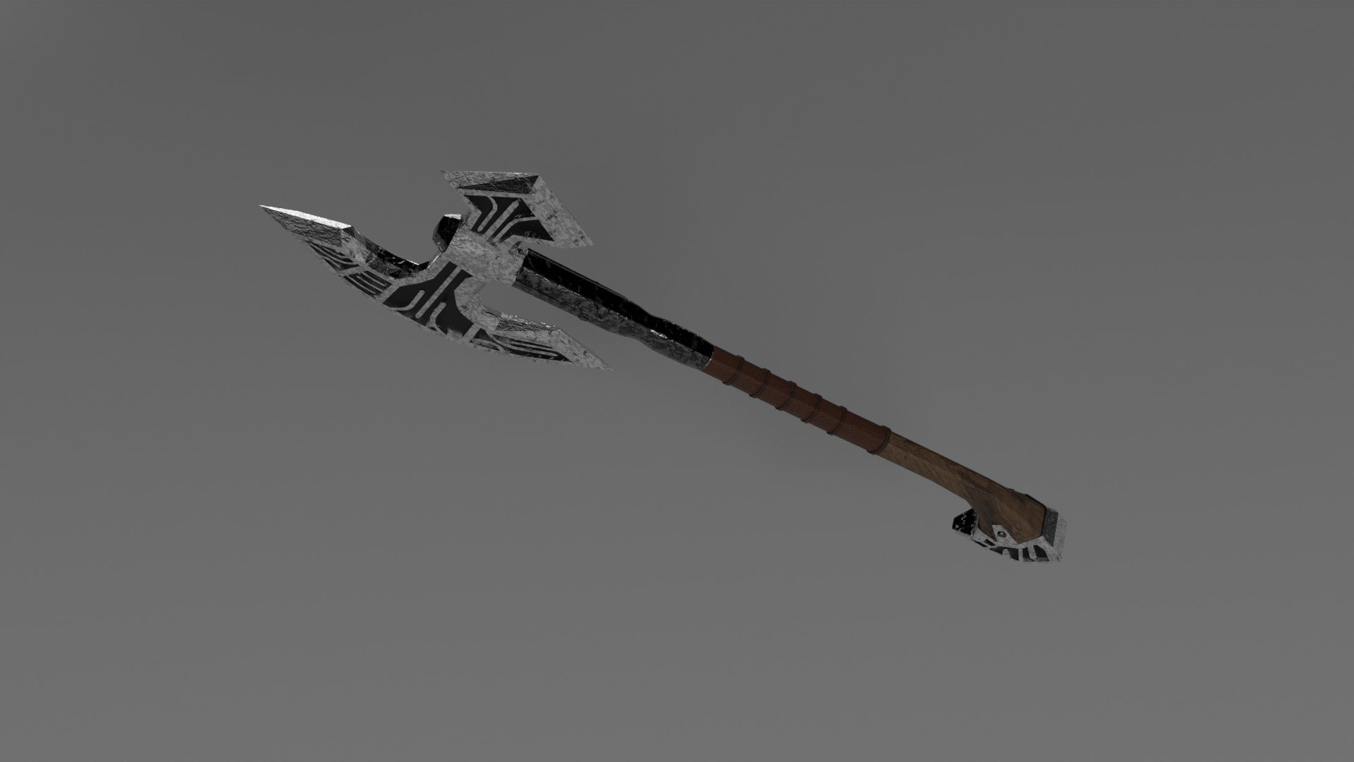 3D Model Low Poly Axe - TurboSquid 1989196