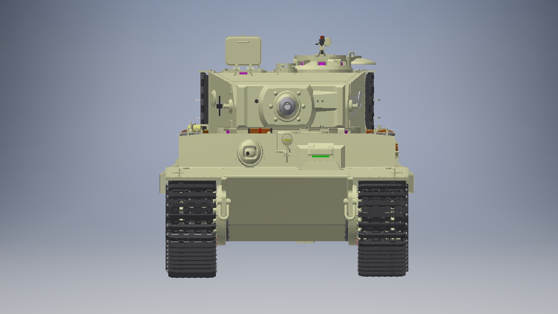 3D Tiger I Tank 3d Model Full - TurboSquid 2282527