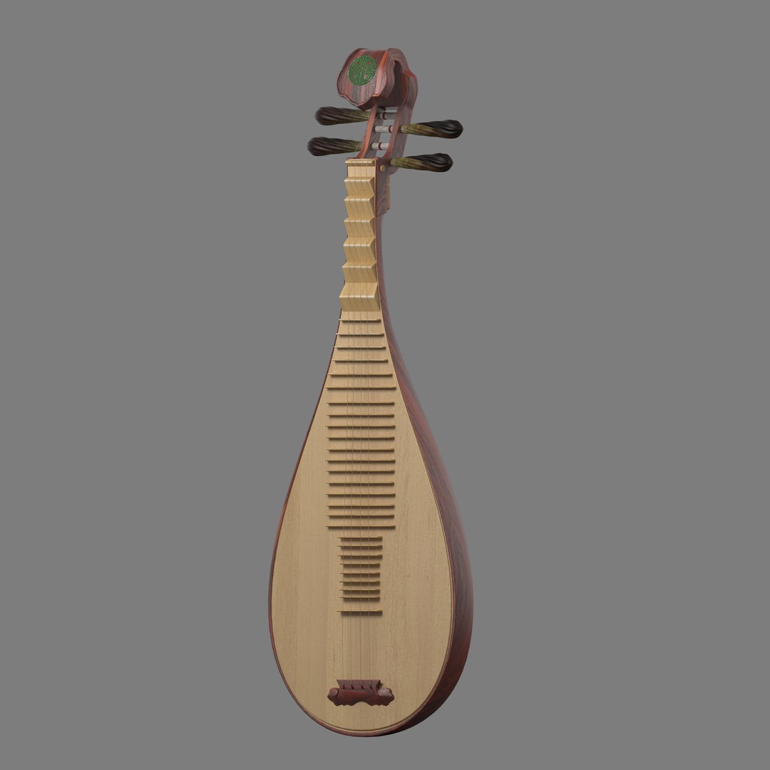 3D Ruan Pipa - TurboSquid 2395557