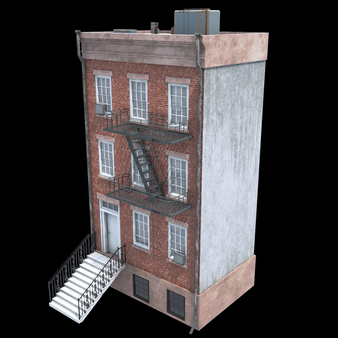 city building 3d model