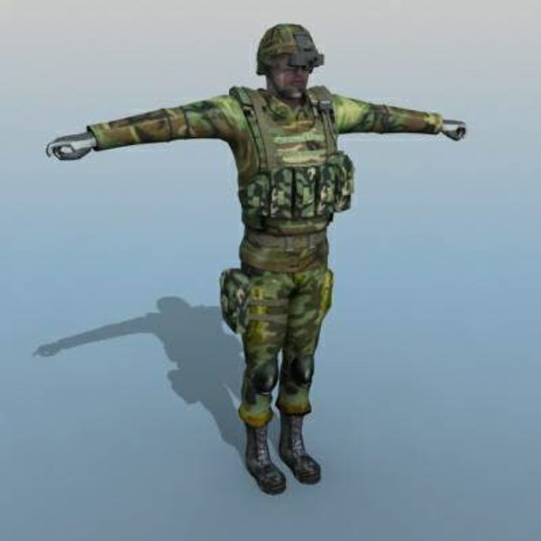 Soldier 3D Models for Download | TurboSquid