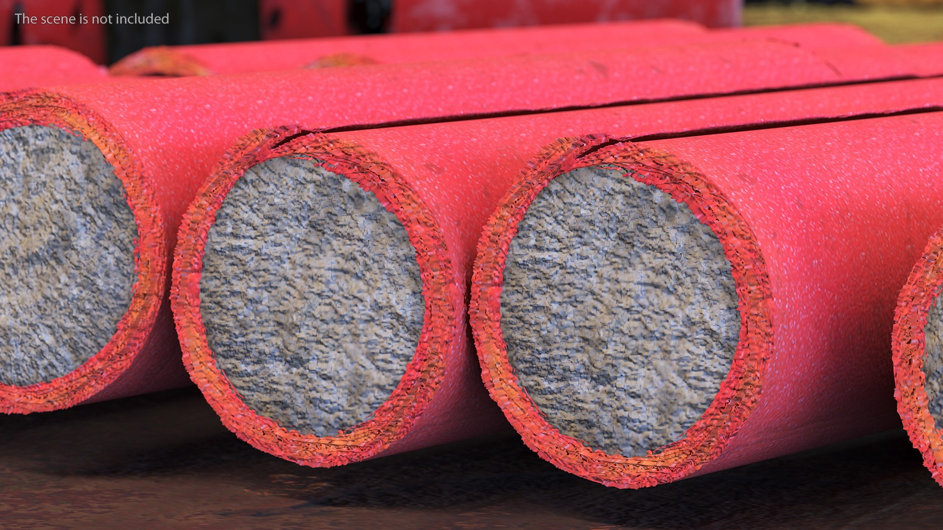 3D Model Red Firecrackers String - TurboSquid 1851810