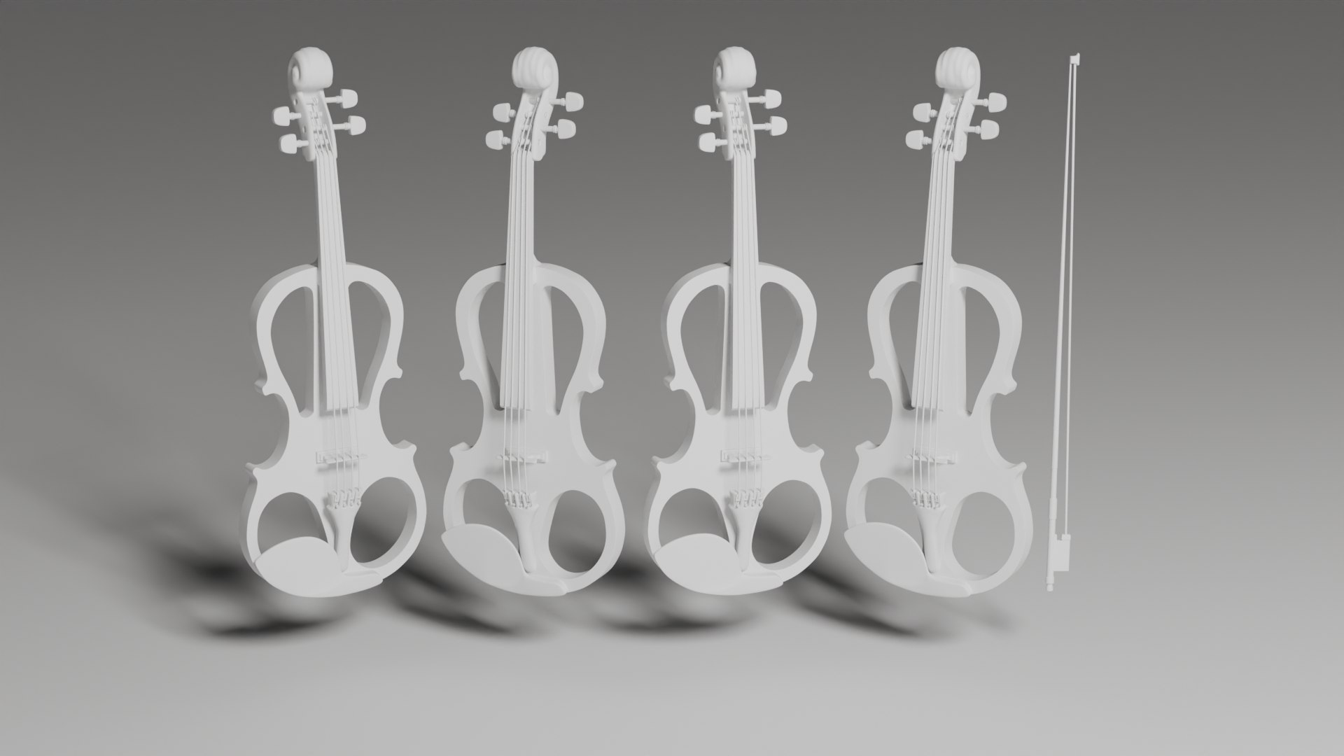 Electric Violin 3D - TurboSquid 2233459