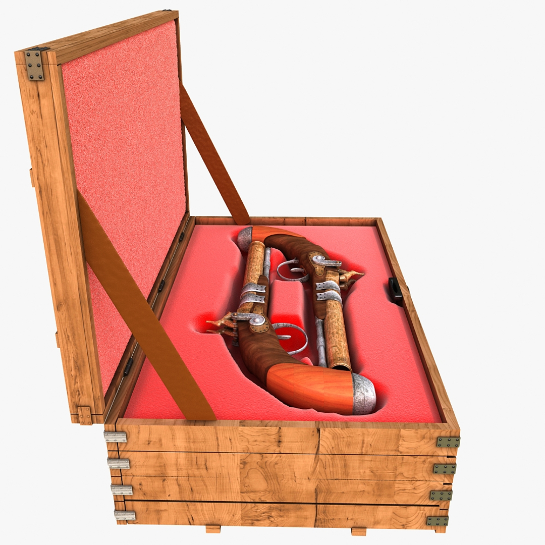 musket pistol 3d model