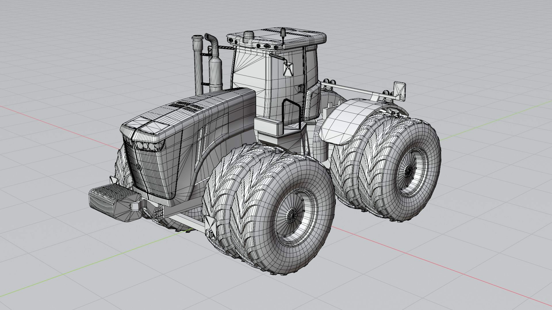 3D Heavy Utility Tractor - TurboSquid 1847689