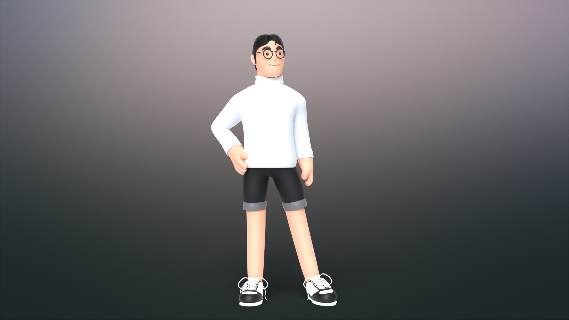Minimal People Man Character 1002 3D - TurboSquid 2099893