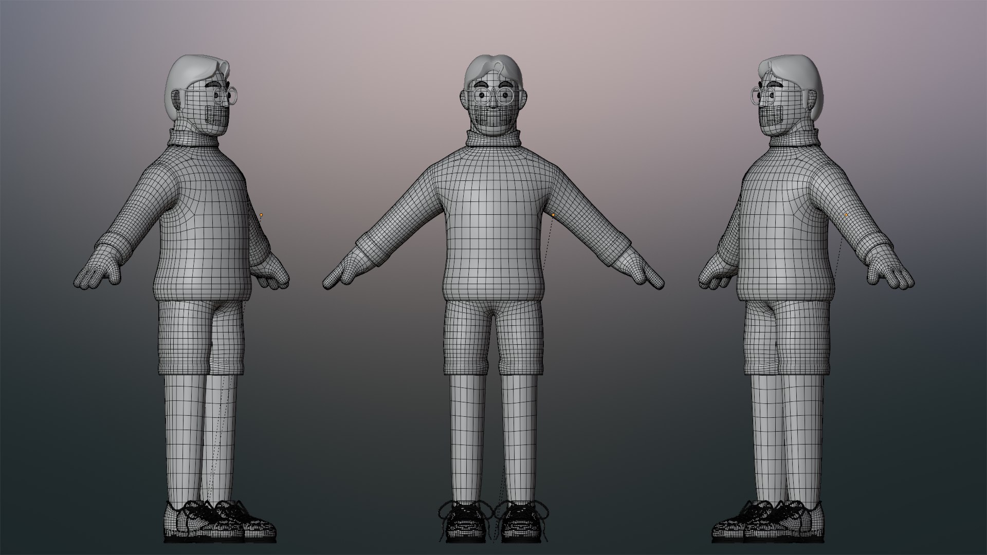 Minimal People Man Character 1002 3D - TurboSquid 2099893
