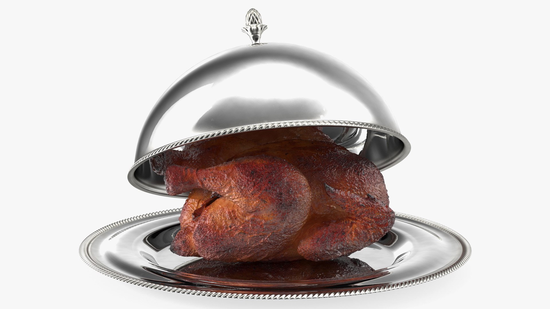 Roasted Turkey in Cloche Cook 3D model - TurboSquid 1907879