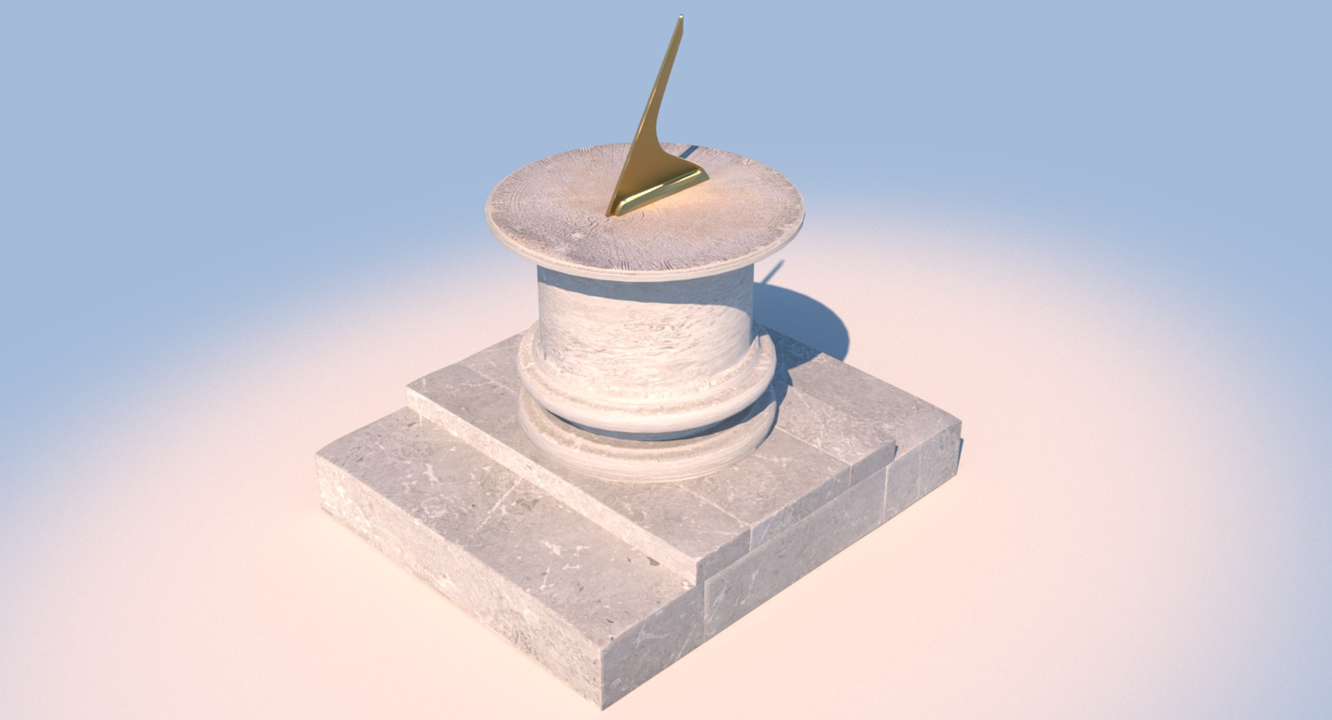 3D model sundial warsaw - TurboSquid 1318623