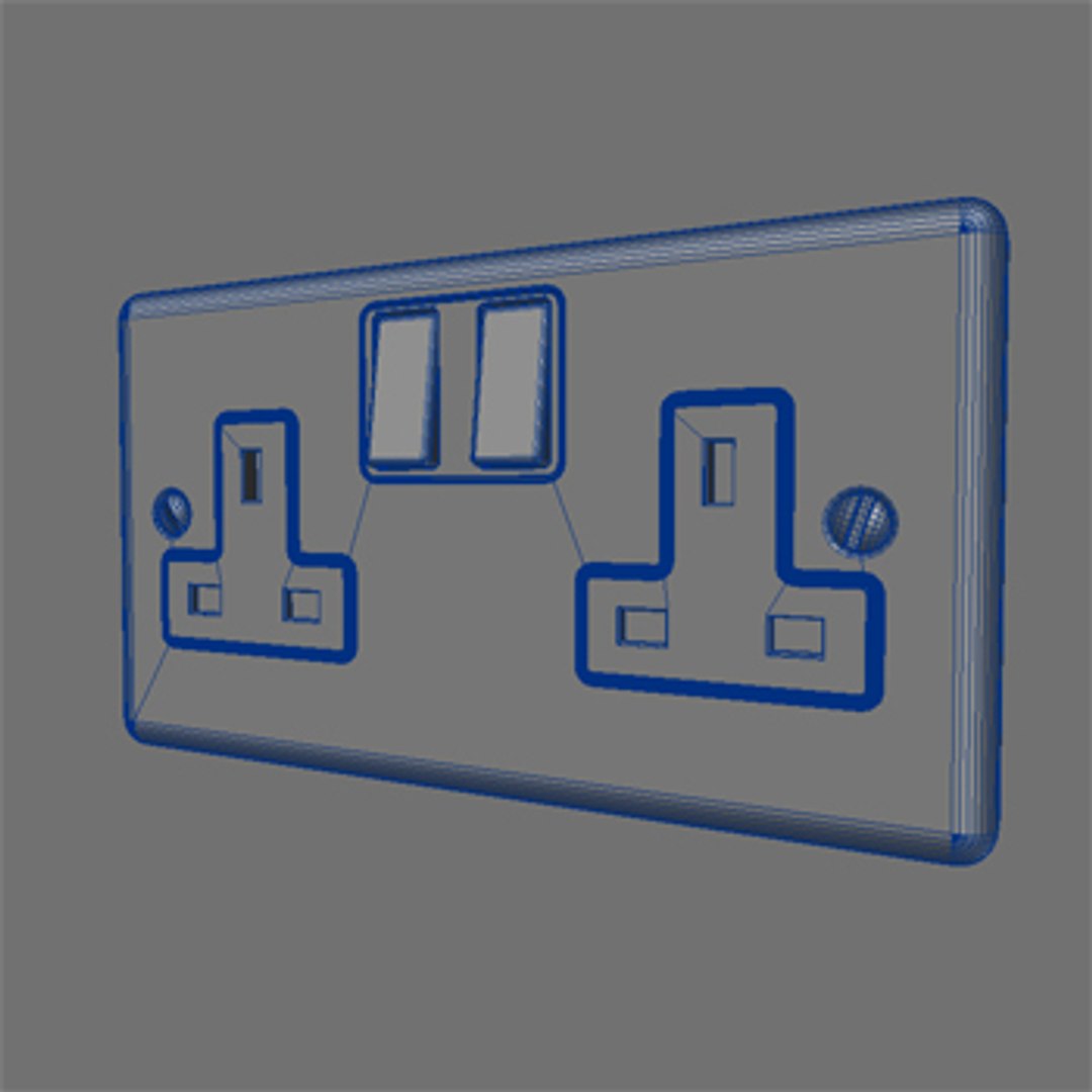 maya wall socket