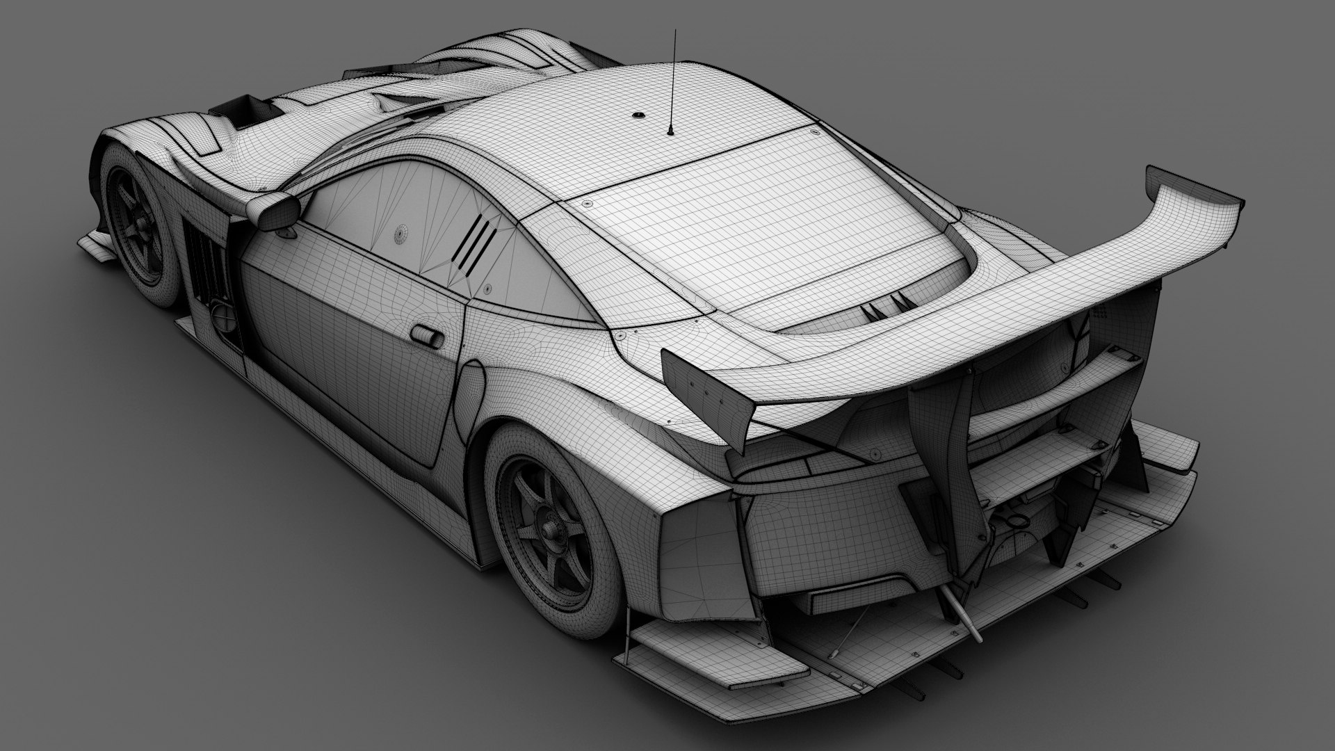 Honda HSV - 010 GT HP 3D Model - TurboSquid 2016840